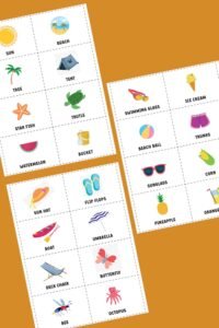 Free Printable Summer Bingo Game - Draw Craft Create