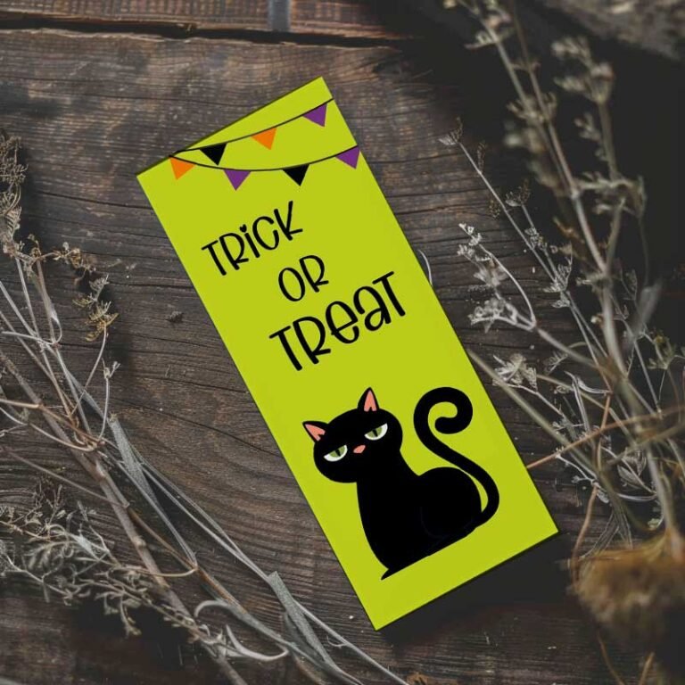 Free Printable Halloween Bookmarks - Draw Craft Create