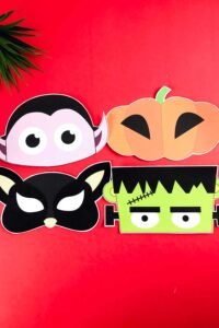Free Printable Halloween Masks For Kids - Draw Craft Create