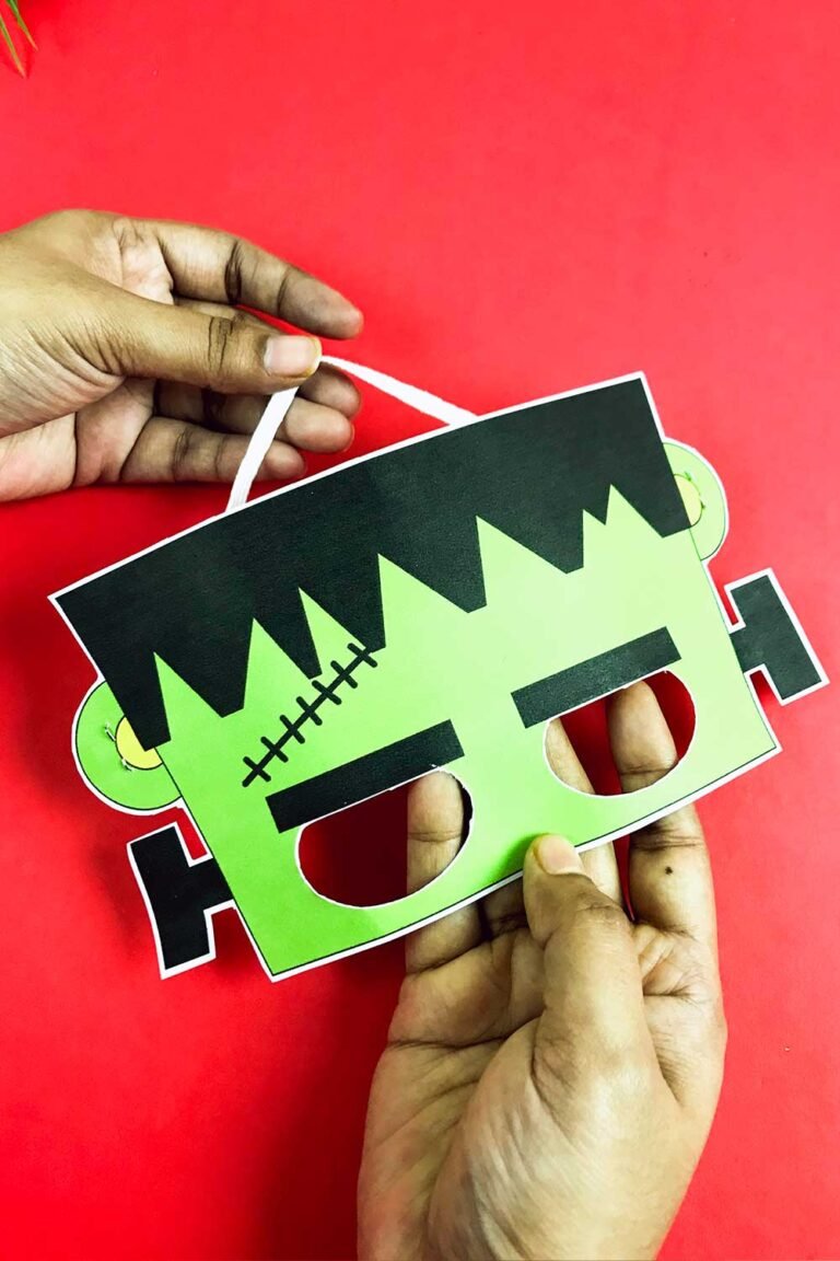 Free Printable Halloween Masks For Kids - Draw Craft Create