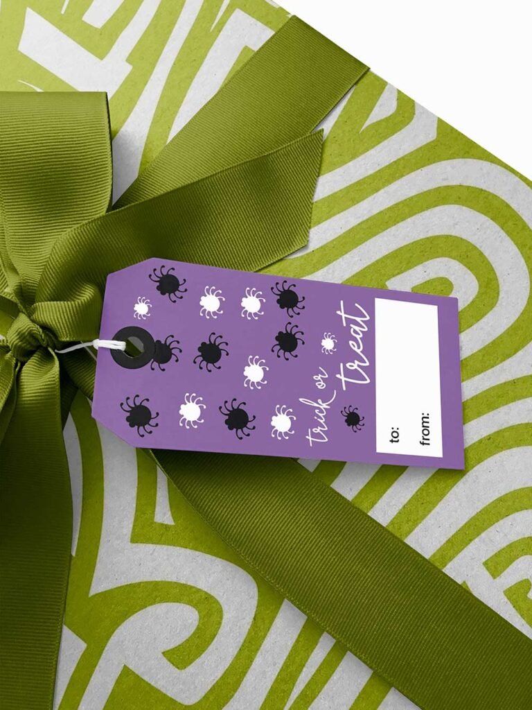 Free Printable Halloween Gift Tags - Draw Craft Create