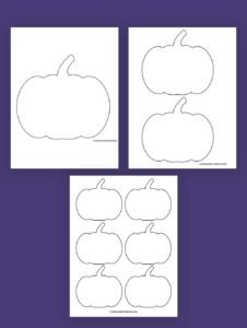 Free Printable Pumpkin Template - Draw Craft Create