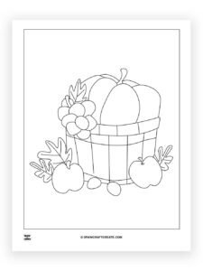 Free Printable Thanksgiving Coloring Pages - Draw Craft Create