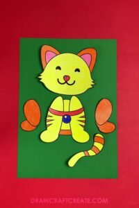 Free Printable Build A Cat Craft - Draw Craft Create