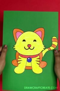 Free Printable Build A Cat Craft - Draw Craft Create