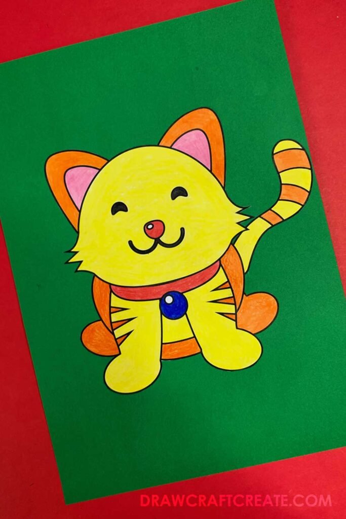 Free Printable Build A Cat Craft - Draw Craft Create