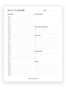 Free 2025 Planner Printables - Draw Craft Create