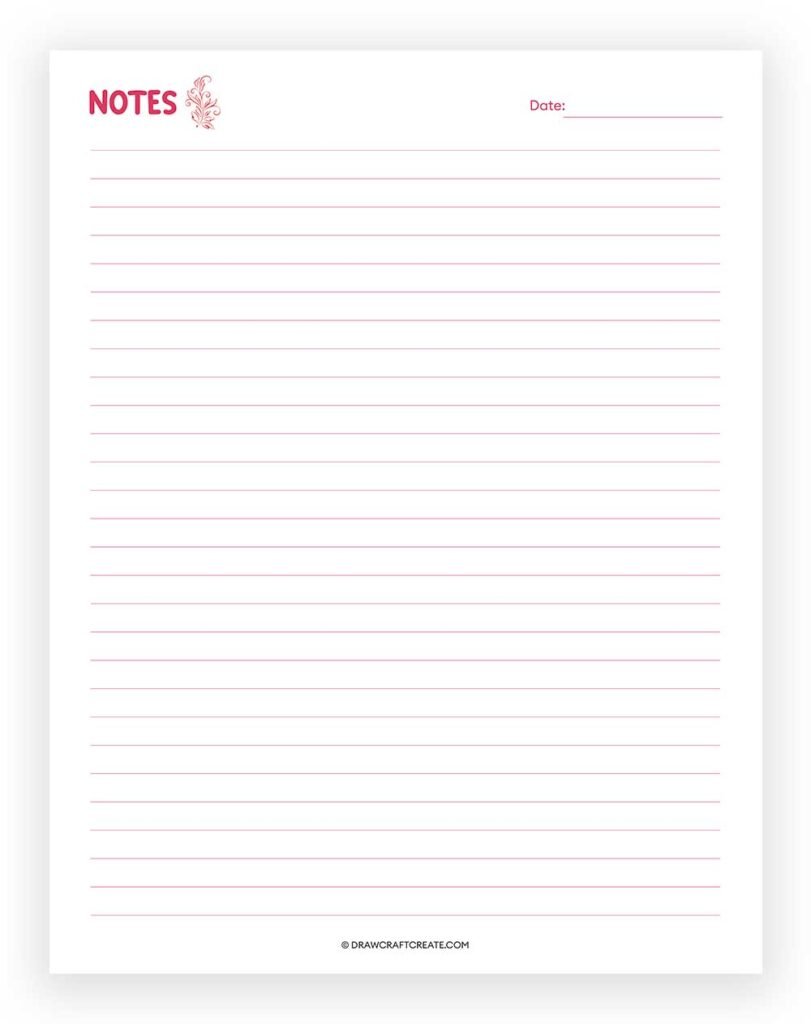 Free Printable Valentine's Day Planner - Draw Craft Create