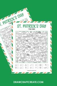 Free Printable St. Patrick's Day I Spy Game - Draw Craft Create
