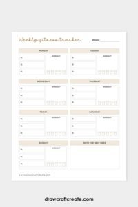 Free Printable Mom's Planner Template (25 Pages) - Draw Craft Create