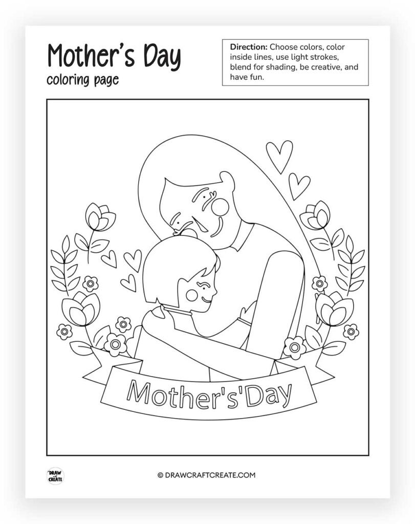 15 Free Printable Mother's Day Games and Activities - Draw Craft Create