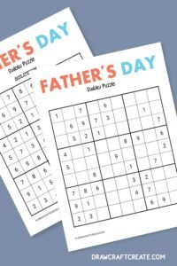 Free Summer Sudoku Printable For Kids - Draw Craft Create