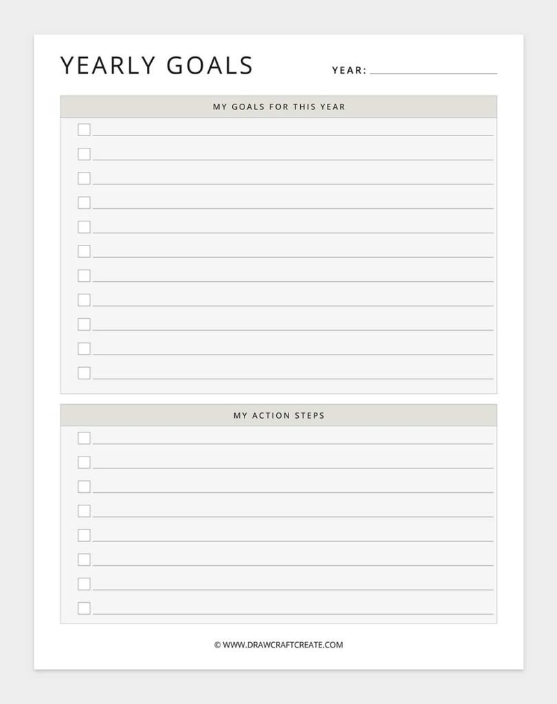Free Printable Teacher Planner (54 Pages) - Draw Craft Create
