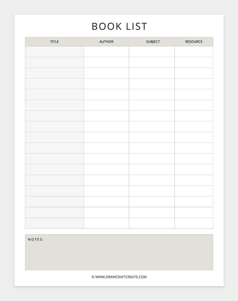 Free Teacher Planner Printables (2025-2026) - Draw Craft Create
