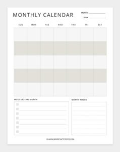 Free Teacher Planner Printables (2025-2026) - Draw Craft Create