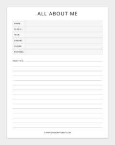 Free Teacher Planner Printables (2025-2026) - Draw Craft Create