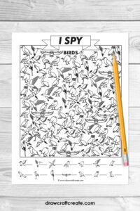 Free Printable I Spy Fruits Worksheet - Draw Craft Create