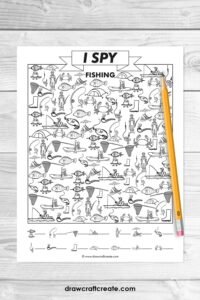 50+ Free I Spy Game Printables - Draw Craft Create