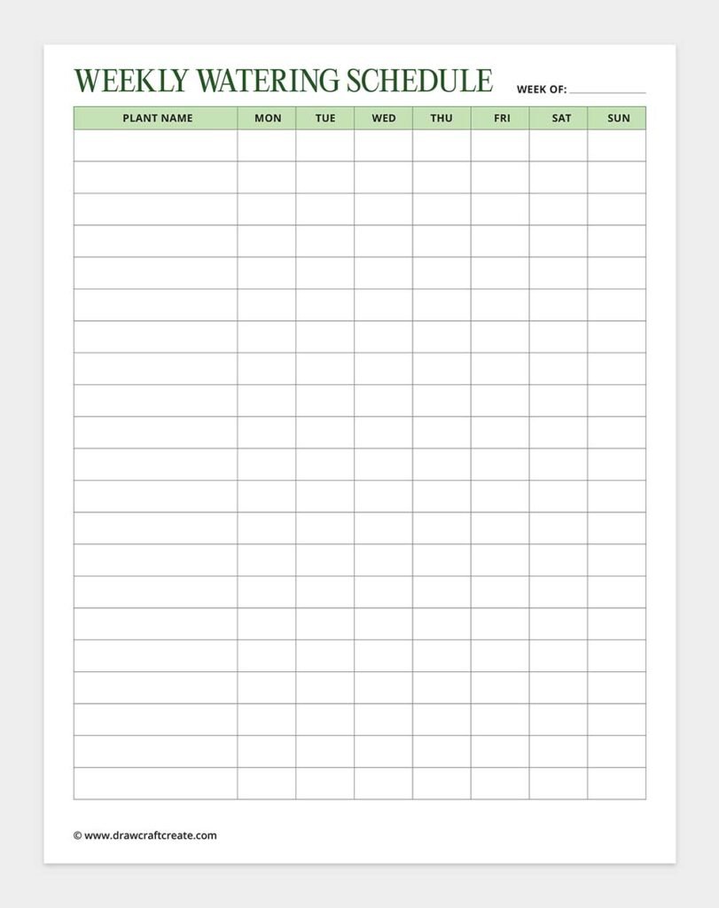 Free Printable Garden Planner Template (50 Pages) - Draw Craft Create