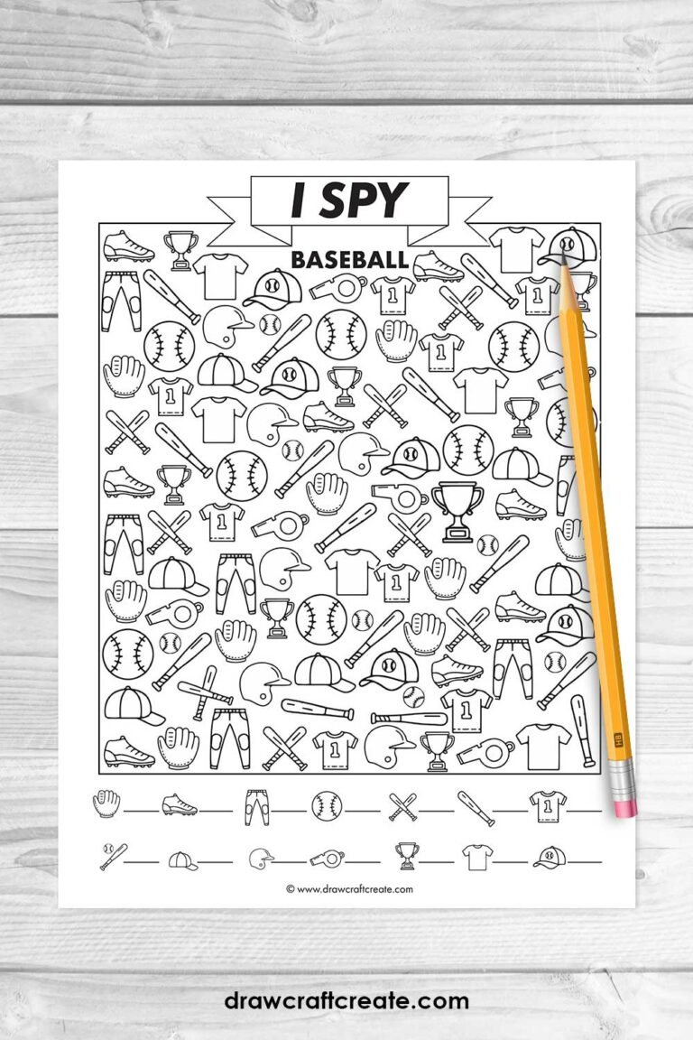 Free Printable I Spy Minecraft Worksheet - Draw Craft Create