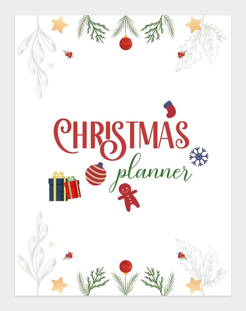 Free Printable Christmas Planner (34 Pages) - Draw Craft Create