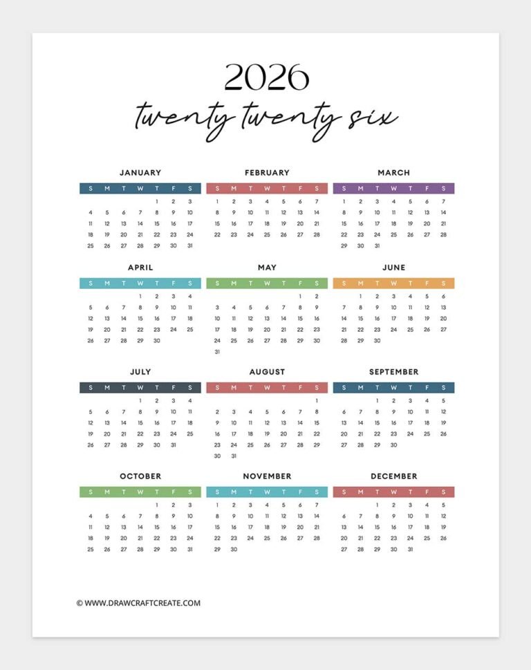 Free Homeschool Planner Printable (40 Pages) - Draw Craft Create