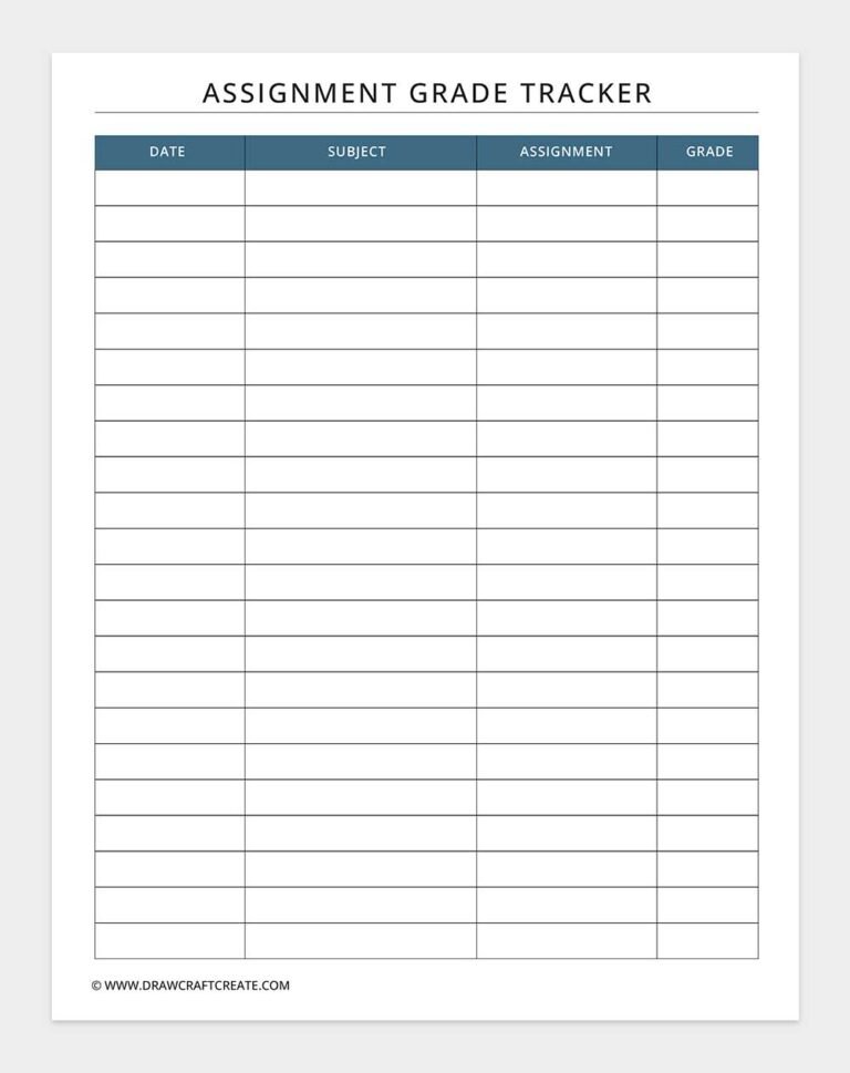 Free Homeschool Planner Printable (40 Pages) - Draw Craft Create