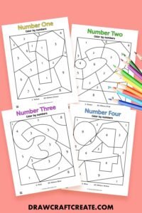 Free Printable Write Numbers 1 to 100 - Draw Craft Create