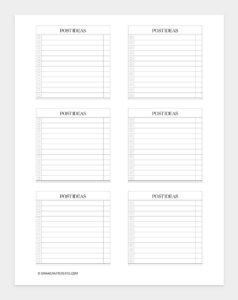 Free Printable Sticky Notes Template - Draw Craft Create