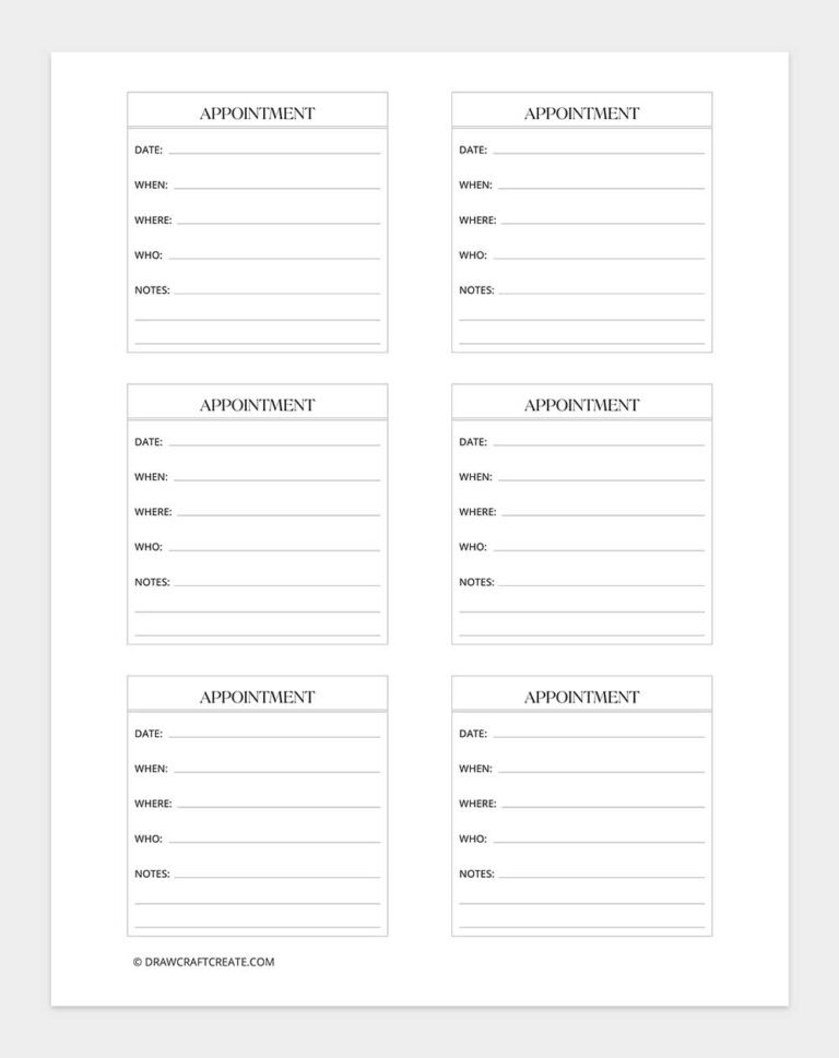 Free Printable Sticky Notes Template - Draw Craft Create