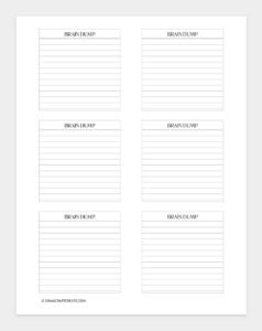 Free Printable Sticky Notes Template - Draw Craft Create