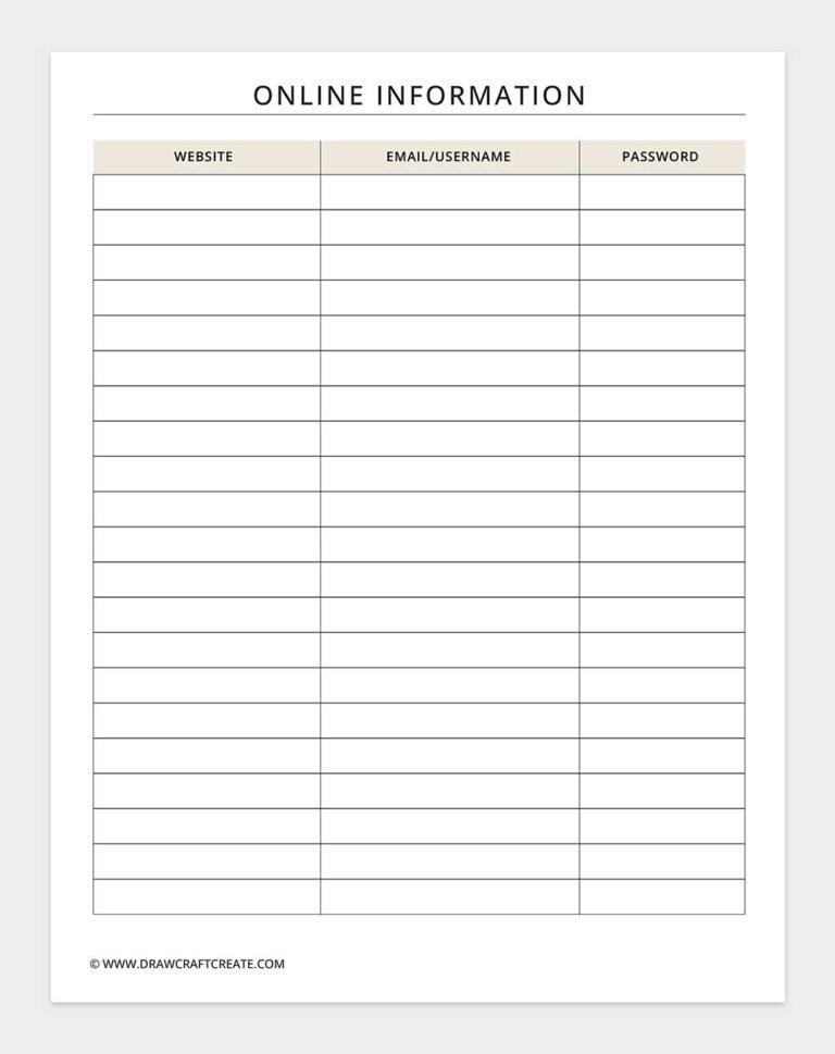 Free Student Planner Printable (56 Pages) - Draw Craft Create