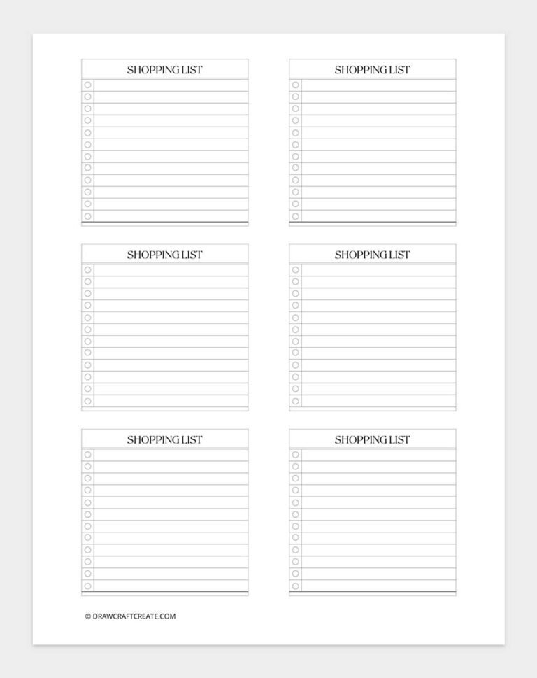 Free Printable Sticky Notes Template - Draw Craft Create