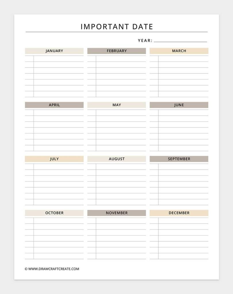 Free Student Planner Printable (56 Pages) - Draw Craft Create