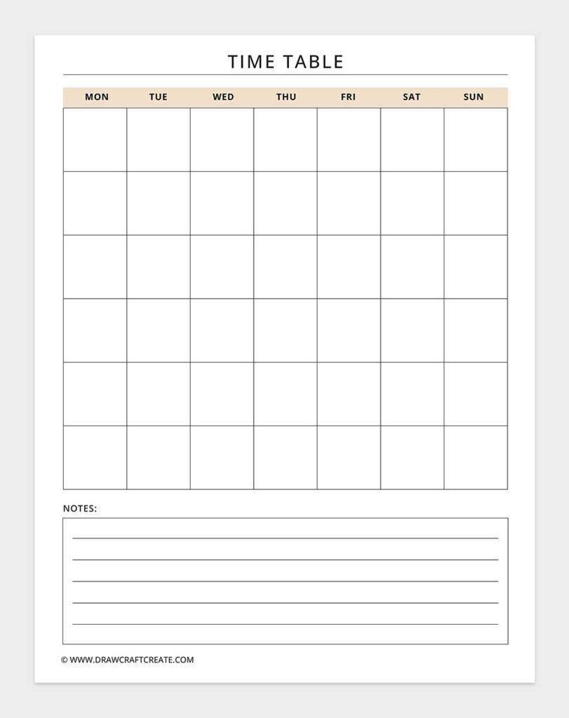 Free Student Planner Printable (56 Pages) - Draw Craft Create