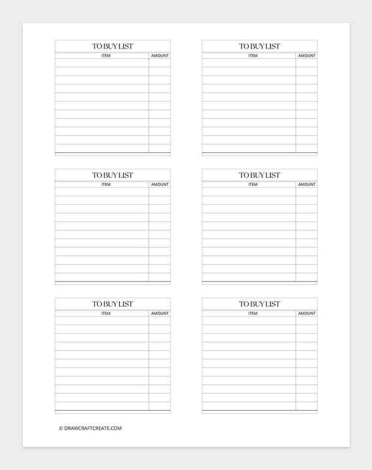 Free Printable Sticky Notes Template - Draw Craft Create