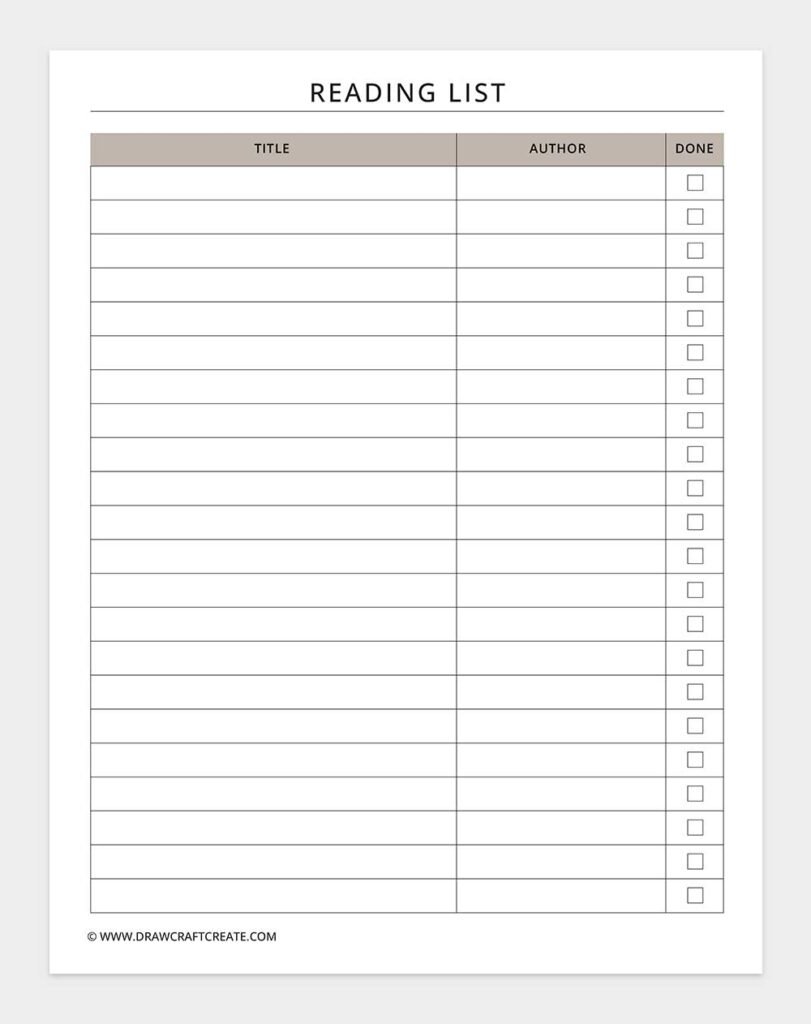 Free Student Planner Printable (56 Pages) - Draw Craft Create