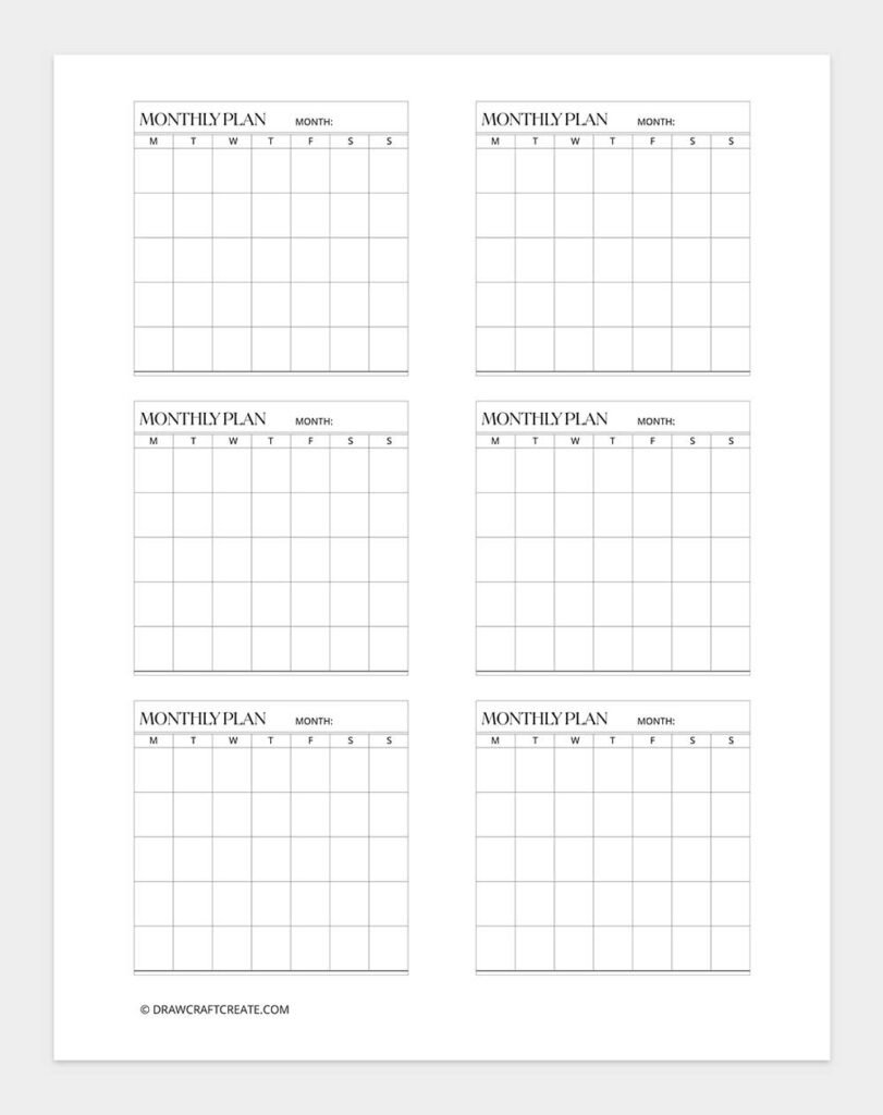 Free Printable Sticky Notes Template - Draw Craft Create