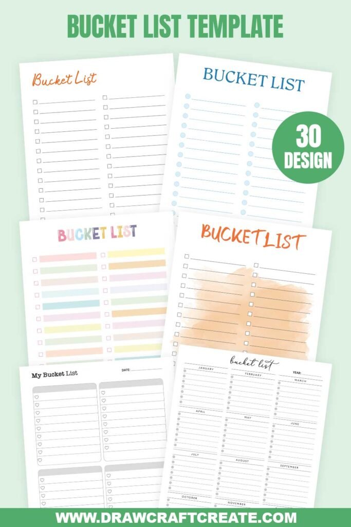 Free Printable Monthly Planner Template - Draw Craft Create