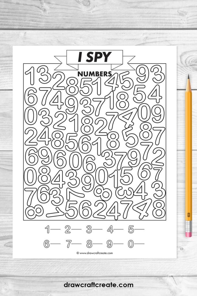50+ Free I Spy Game Printables - Draw Craft Create