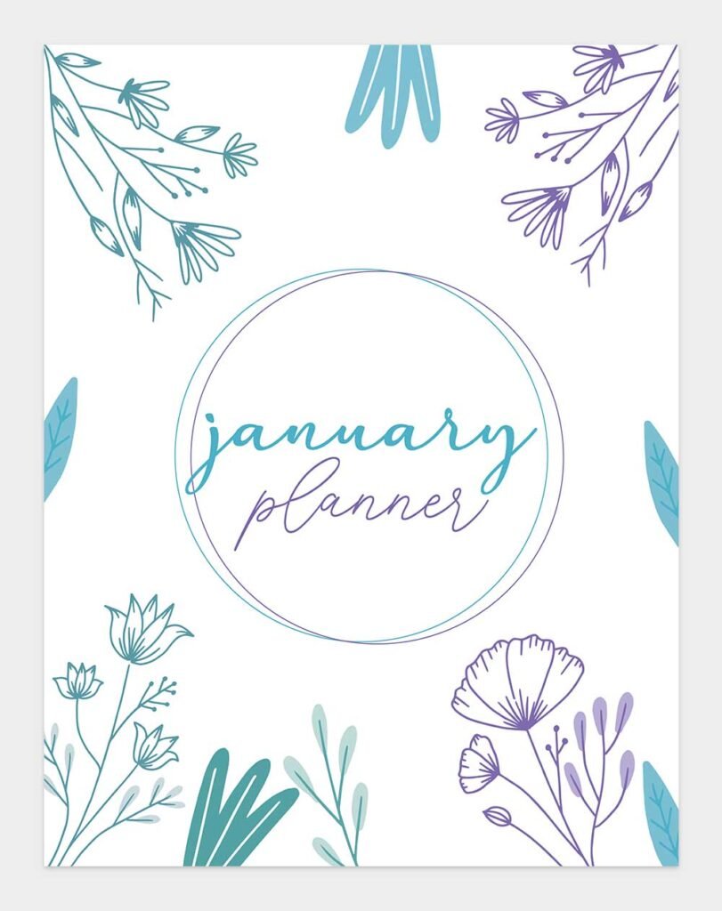 Free Printable January Planner (2026) - Draw Craft Create