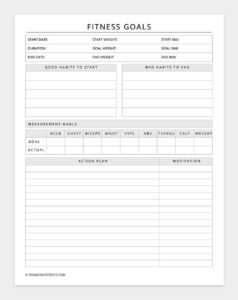 Free Printable Goal Planner (34 Pages) - Draw Craft Create