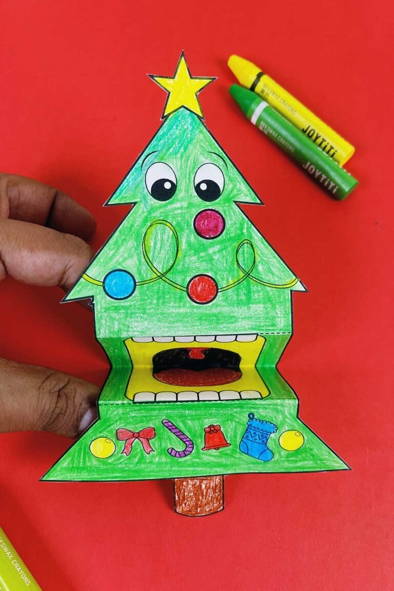 Free Printable Christmas Puppets - Santa, Reindeer, Elf, Snowman ...