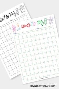 Free Printable Hundreds Charts - Draw Craft Create