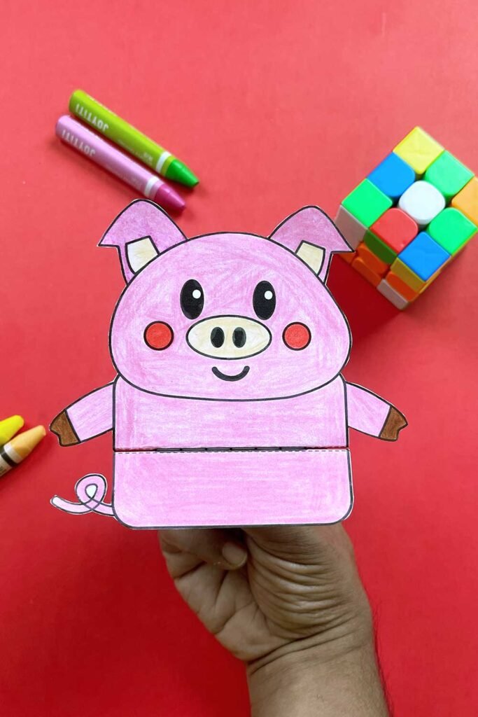 Free Printable Polar Bear Puppet - Draw Craft Create