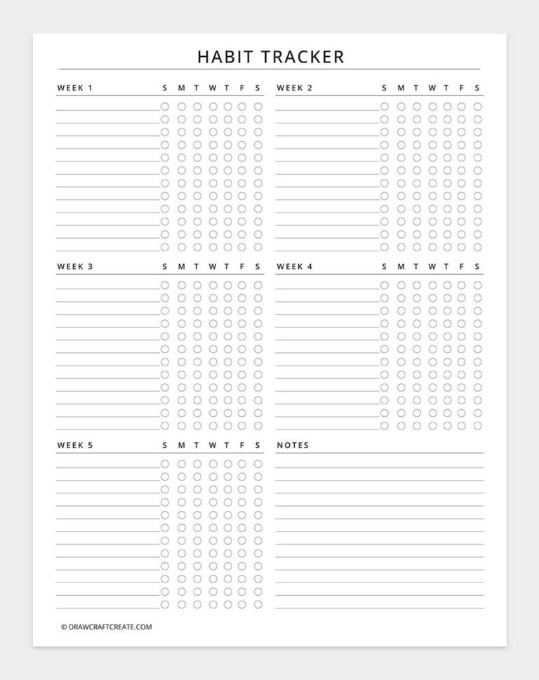 Free Printable March Planner 2026 (28 Pages) - Draw Craft Create