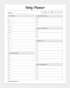 Free Printable Life Planner (56 Pages) - Draw Craft Create