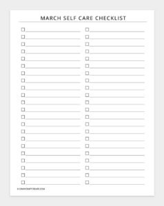 Free Printable March Planner 2026 (28 Pages) - Draw Craft Create