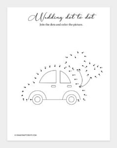 Free Printable Wedding Activity Book For Kids - Draw Craft Create