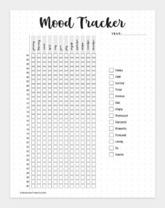 Free Printable Bullet Journal Templates (76 Pages) - Draw Craft Create